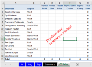 How to Consolidate Data from Multiple Worksheets in Excel – Data Cycle ...